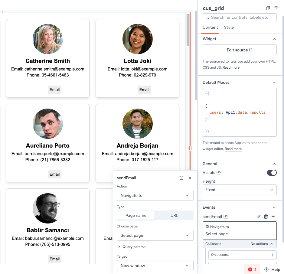 Building a Responsive Grid Widget with Vue3 | Appsmith Community Portal